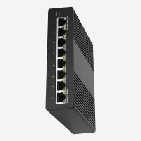 China Storm Control Industrial Gigabit Ethernet Switch Manageable 8 Ports 3A 12-57V DC for sale