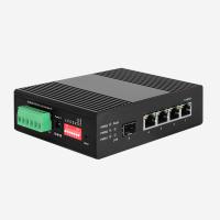 China 4GE 1SFP Industrial Ethernet Switch 4 RJ45 Ports Redundant Network Switch for sale