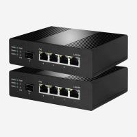 China EMC Industrial Ethernet Switch Poe 4 Port Poe Switch VLAN SNMP for sale