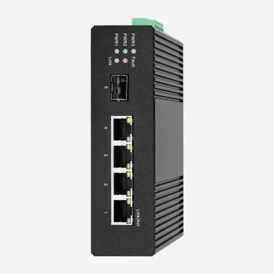 China Storm Control STP RSTP Industrial Smart Switch Gigabit Ethernet Switch 1 SFP Fiber Port for sale