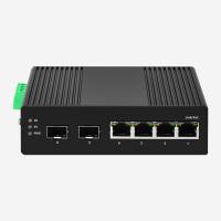 China IP30 Industrial Easy Smart Switch 4 Ethernet Ports 2G SFP Slots for sale