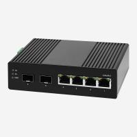 China IP30 Industrial Easy Smart Switch 4 Ethernet Ports 2G SFP Slots for sale