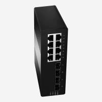 China ACL QoS Voice VLAN Layer 2+ Managed PoE Gigabit Switch With 8 PoE Ports And 4 SFP Fiber Ports for sale