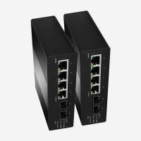 China IPV4 IPV6 Layer 2 Plus Switch With 4 Gigabit RJ45 Ports 2 SFP Fiber Ports for sale