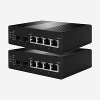 China SNMP V1 V2 V3 Industrial PoE Switch Full Gigabit Managed With 4GE 2 SFP, 130W for sale