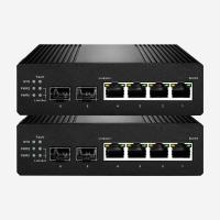 China IPV4 IPV6 Layer 2 Plus Switch With 4 Gigabit RJ45 Ports 2 SFP Fiber Ports for sale