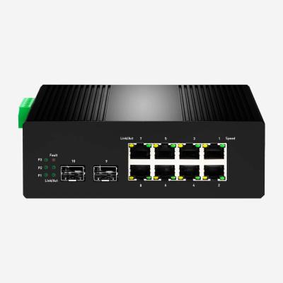 China 20Gbps Industrial Layer 2+ PoE Switch IEEE 802.3af/At 250W for sale