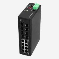 China Web CLI SNMP Layer 2+ PoE Switch 8 PoE Ports 8 Gigabit SFP Ports for sale