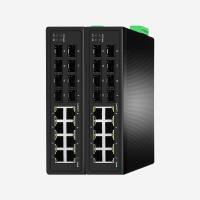 China Industrial Layer 2+ Managed Switches With 8 RJ45 Ports 8 SFP Ports 8K MAC Address Table for sale