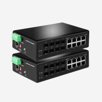 China 32Gbps Layer 2+ PoE Switch 10 100 1000Mbps 8 PoE Ports And 8 SFP Fiber Ports for sale