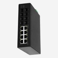 China Web CLI SNMP Layer 2+ PoE Switch 8 PoE Ports 8 Gigabit SFP Ports for sale
