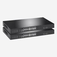 China AC100-240V 16 Poe Ports Layer 2+ Gigabit Switch With 2 SFP Fiber Ports SR-SG3218FP for sale