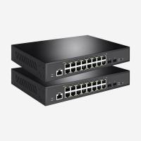 China SNMP, ERPS, STP, RSTP 24 Gigabit 16GE 2SFP Enterprise 16 Port Layer 2+ Managed Ethernet Switch for sale