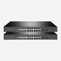 China VLAN ACL Layer 2+ Managed Gigabit Switch With 24 RJ45 Ports 1 Console Port 2SFP for sale