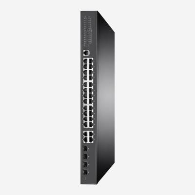 China 10 100 1000M Layer 2+ Gigabit Switch 24 Ports Fully Managed SR-SG3428FC for sale