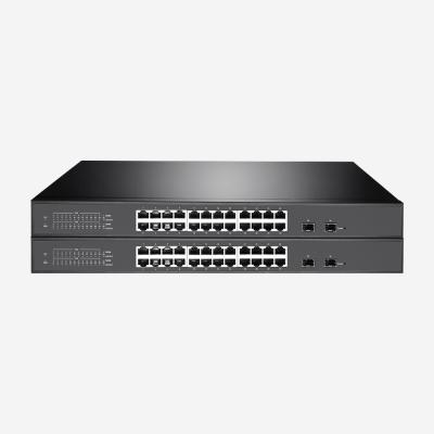 China 380W Gigabit Poe Switch With 24G PoE Ports 2g SFP Fiber Ports SR-SG2226FP for sale