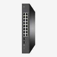 China 2 Port SFP Fiber Switch With Gigabit 16 RJ45 Ports IEEE802.3 Standard for sale