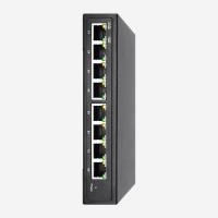 China 12V 8 Ports Full Gigabit Switch 10 100 1000M Auto Negotiation QoS SR-SG8808MN for sale