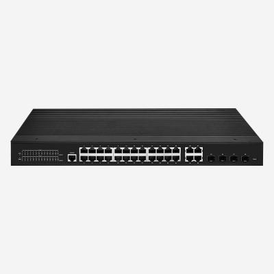 China Industrial Layer 2+ Ethernet Switch 4G SFP Slots And 24GE RJ45 Ports for sale