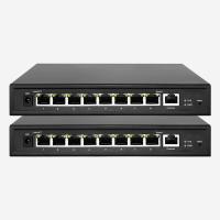 China managed 2.5 Gigabit Switch With 8 PoE Ports Support IEEE 802.3at / 802.3af for sale