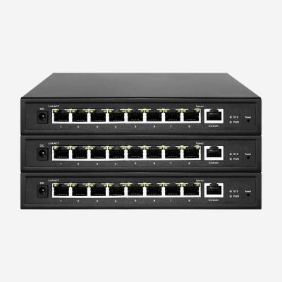 China Layer 2+ Managed 2.5 Gigabit Switch With 8 10/100/1000/2500M RJ45 Ports for sale