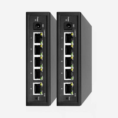 China Layer 2 Managed 2.5 Gb Switch 5 2.5G Auto Sensing RJ45 Ports Support QoS for sale