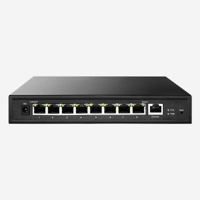 China 8 10 /100/1000/2500M PoE Ports 2.5 Gigabit Switch With 1 Console Support Port Isolation for sale