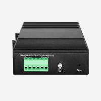 China Full Gigabit 5 Port Managed Industrial Ethernet Switch Aluminum Alloy Hard Shell for sale