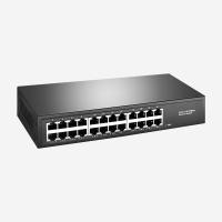 China 24 RJ45 Ports 10 100M Switch 100 Mbps Ethernet Switch With MDI/MDIX Auto Flip Function for sale