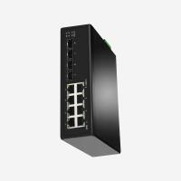 China Layer 2+ Stackable Fully Managed Switch With 4 SFP And 8 RJ45 Ports 3 Year Warranty for sale