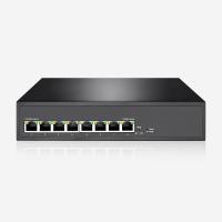 China 8 10/100/1000M RJ45 Gigabit Easy Smart Switch Support SNMP WEB Dumb And Web Smart Two Mode for sale