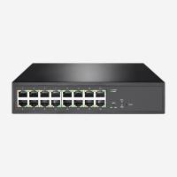 China Dumb And Web Smart Two Mode Gigabit Easy Smart Switch With 16 10/100/1000M RJ45 Ports for sale