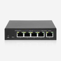 China 10Gbps Gigabit Easy Smart Switch With 4 PoE Out RJ45 Ports And 1 PoE In RJ45 Port for sale