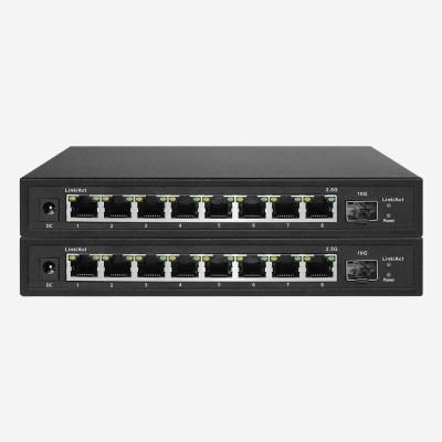 China FCC 2.5GB Managed Switch 4K MAC Address Table IEEE 802.3az Network Protocols for sale