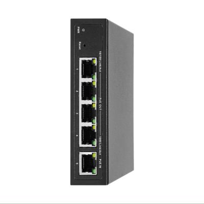 China 5 Port Unmanaged PoE+ Switch With LED Indicators 0°C To 45°C Operating Temperature for sale