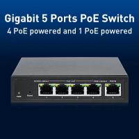 China 5 Port Unmanaged PoE Switch With Port Trunking Support IEEE 802.3bt Network Protocols for sale
