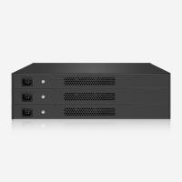 China Rack Mounted Full Gigabit 8 Port Unmanaged Ethernet Switch With 16 SFP Ports for sale