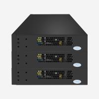 China Rack Mounted Full Gigabit 8 Port Unmanaged Ethernet Switch With 16 SFP Ports for sale