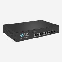 China 1 10gbps SFP+ And 8 2.5Gbps Layer 2 Managed Switch With LED Indicators / Web Management for sale