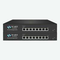 China Rack Mounted 8 RJ45 IEEE 802.3ab 2.5G Switch 12KB Jumbo Frame For Networking for sale