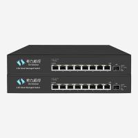 China Rack Mounted 8 PoE 2.5gb Network Switch Layer 2 Managed Switch With 1 10gb SFP+ Fiber Port for sale