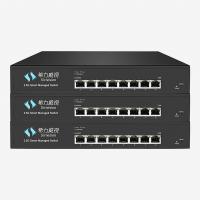 China Rack Mounted 8 RJ45 PoE 2.5Gbps Ethernet Switch Plug-And-Play With LED Power Indicator for sale