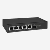 China Efficient 2.5 G Ethernet PoE Switch With 5 2.5gb RJ45 And 1 10gb SFP+ Fiber Ports for sale