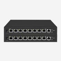 China 100W 8 Port RJ45 PoE+ Auto Sensing 10 Gigabit Ethernet Switch With Web Based GUI Management for sale