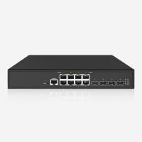 China 4 SFP+ 10GB Network Switch Layer 3 Management  PoE Support With 8 Poe RJ45 Ports for sale