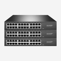 China 24 Ports 10/100 Mbps RJ45 Ethernet Switch Unmanaged With Auto-MDI/MDIX for sale