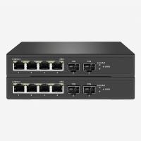 China 2 10gb SFP+ 2.5 G Switch With Store-And-Forward Architecture DC 12V/1A Power Supply for sale