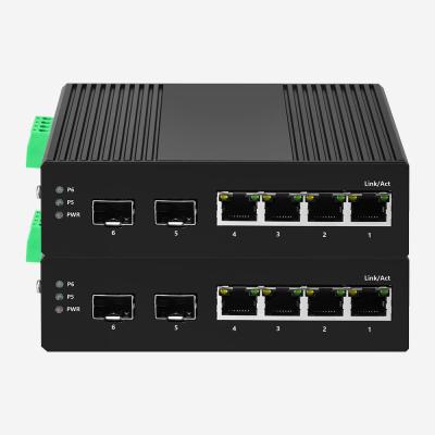 China Efficient And Compact Gigabit Industrial PoE Switch For Reliable Network Connectivity for sale
