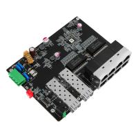 China EMC High Protection Aluminum Industrial Smart Gigabit Switch With 8GE RJ45 And 2G SFP for sale