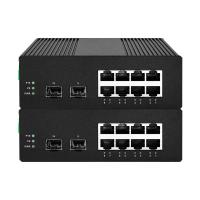 China DC 12 - 57 V Power Supply Industrial Gigabit Ethernet Switch For Enhanced Networking for sale
